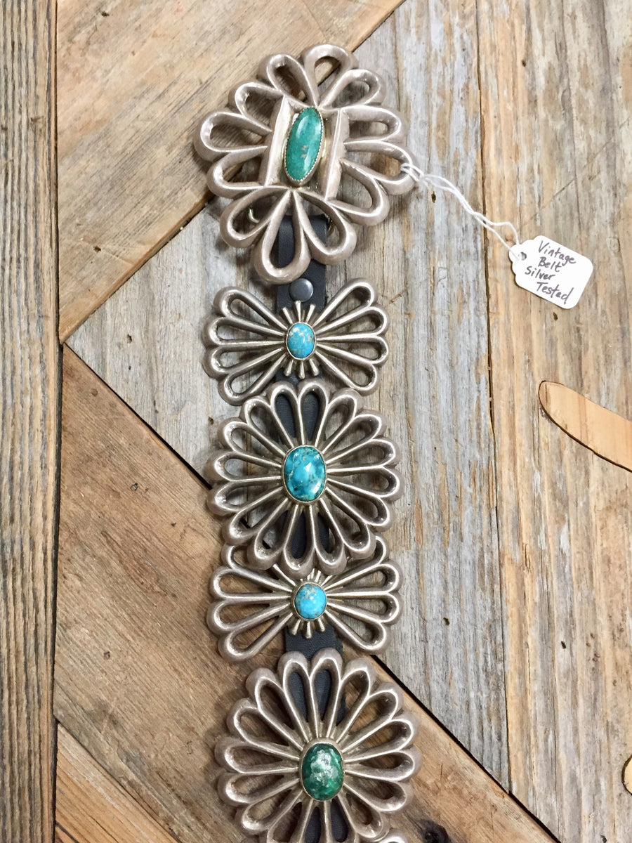 Vintage Sand Cast Belt – The Turquoise People